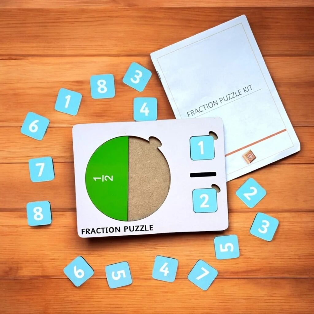 Fraction Puzzle - handsonkit.com