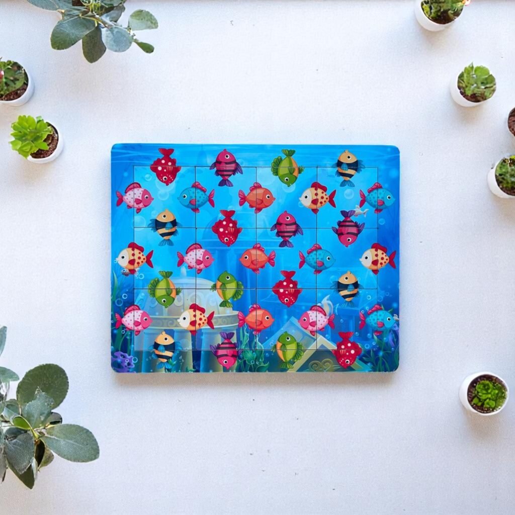 Fish Matching Puzzle – Visual Discrimination - handsonkit.com